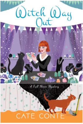 Witch Way Out (A Full Moon Mystery) Mass Market Paperback by Cate Conte ...