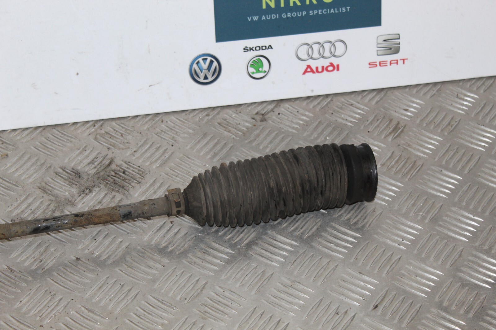 SEAT TOLEDO DRIVER RIGHT STEERING RACK ARM TIE ROD END 2013 TO 2015 ...