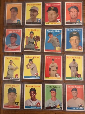 Russ Kemmerer 1958 Topps (Sale Is For Card In Title) (16,614 | eBay