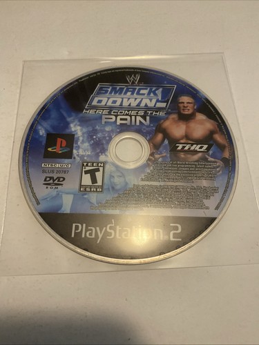 WWE Smackdown Here Comes the Pain PS2 Disc Only Tested and Works | eBay