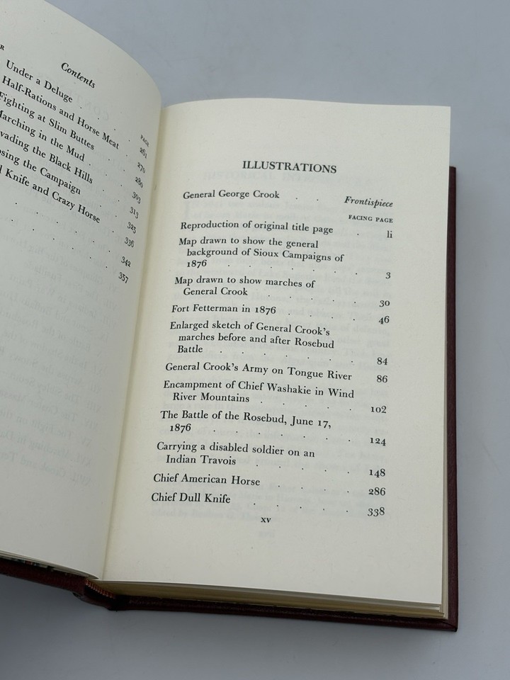 War-Path and Bivouac by John F. Finerty, Special Edition Leather Bound ...