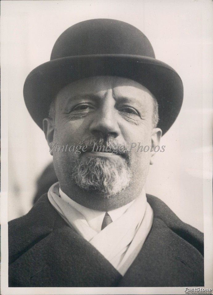 1941 Vichy France Count Giuseppe Volpi London Negotiation 5X7 Vintage ...