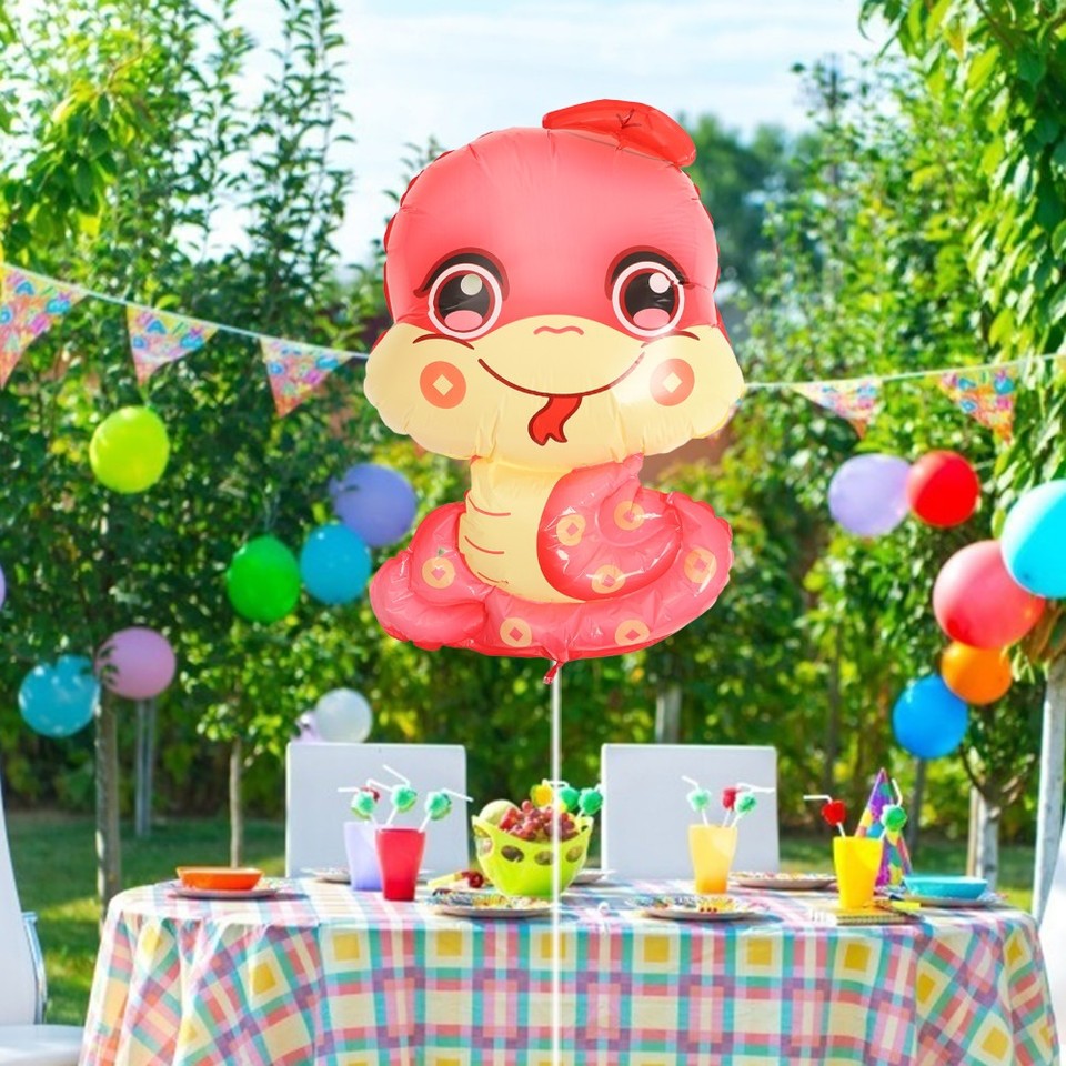 10 Pcs Snake Balloon Birthday Decoration Balloons Decorations | eBay UK
