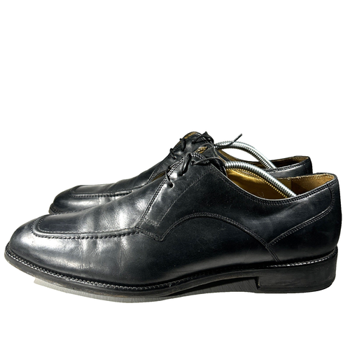 Cole Haan Eaton Mens Size 12 M Leather Dress Shoes Oxford Black Square ...