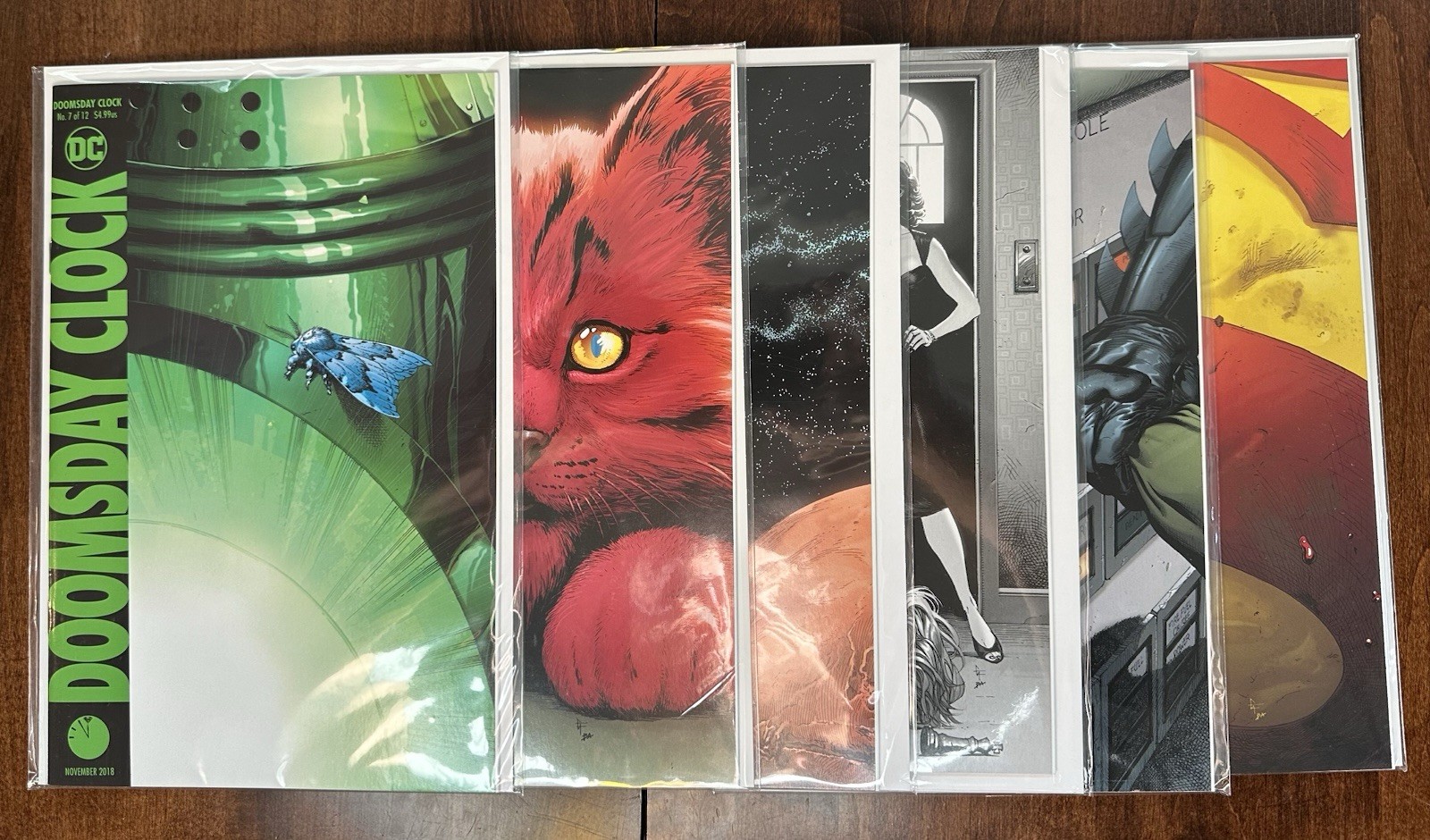 Doomsday Clock #7-12 DC Comics (#7 2 Different Variants) 2018 NM | eBay