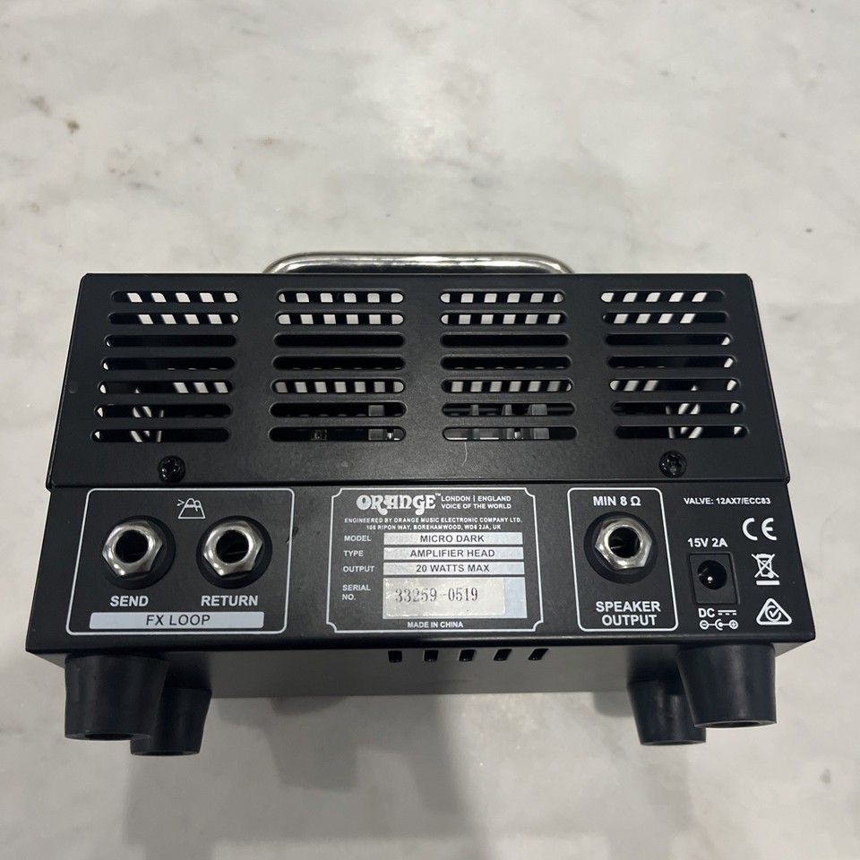 OEM Orange Micro Dark Guitar Amp Amplifier Head 20 Watts Max | eBay