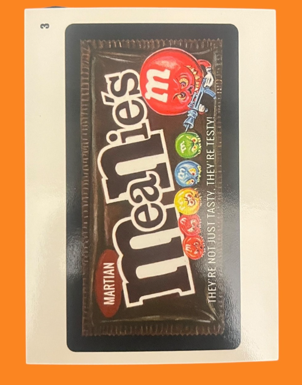 2025 Wacky Packages Halloween - Mars Attacks Attacky #3 Martian Meanies ...