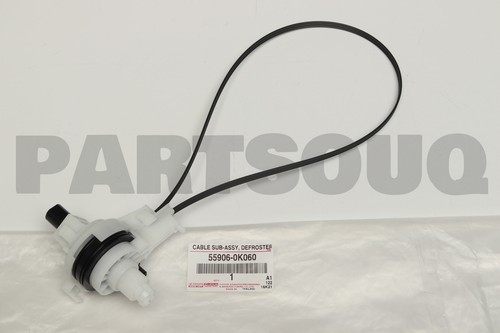 559060K060 Genuine Toyota CABLE SUB-ASSY DEFR 55906-0K060 | eBay