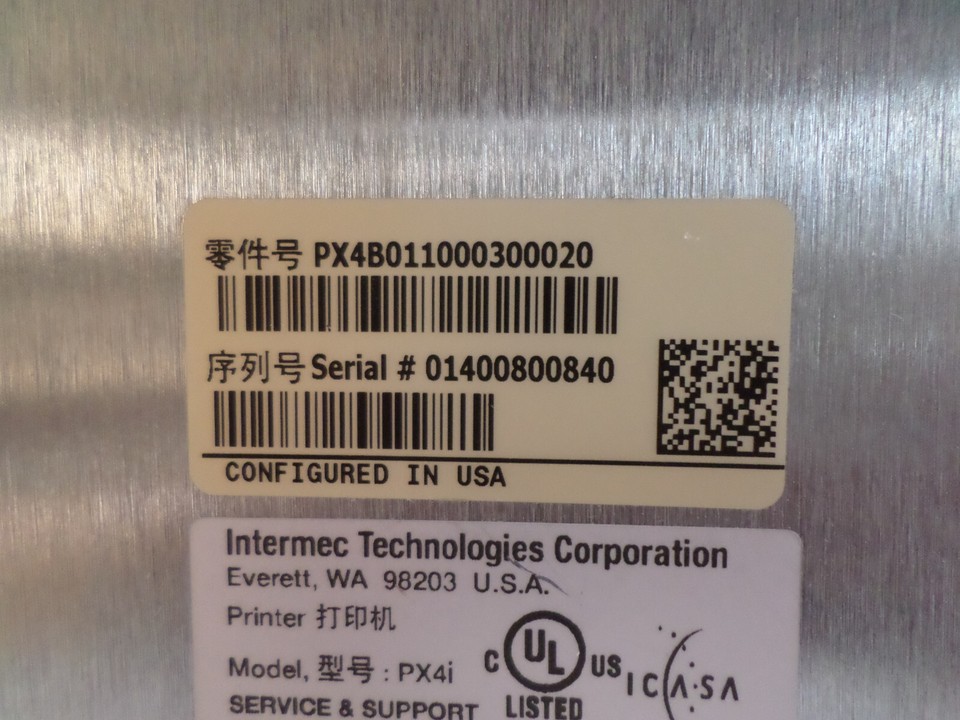 Intermec EasyCoder PX4i DT/TT 203dpi Ethernet USB Printer ...