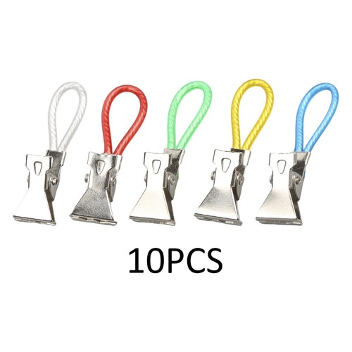 10Pcs Tea Towel Hanging Clips Hanging Clothes Pegs Multifunctional ...