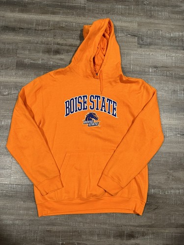 Genuine Stuff Boise State Broncos Hoodie Adult Medium Orange ...