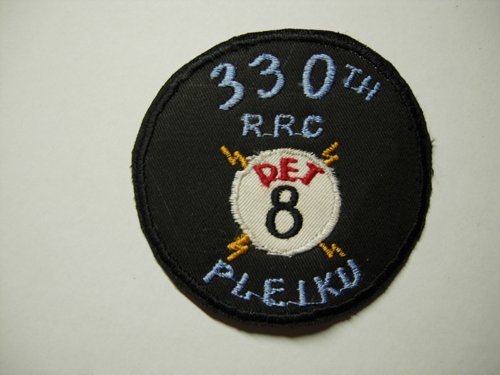 Vietnam War US Army 330th Radio Research Company "8 Ball" Patch | eBay