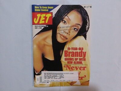 Jet Magazine June 1, 1998 * 19-Year-Old Brandy Grows Up BR | eBay
