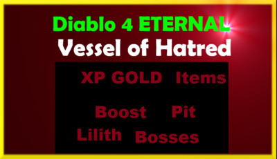 Diablo 4 ETERNAL Boost Gold Lilith Level D4 SC PC PS | eBay