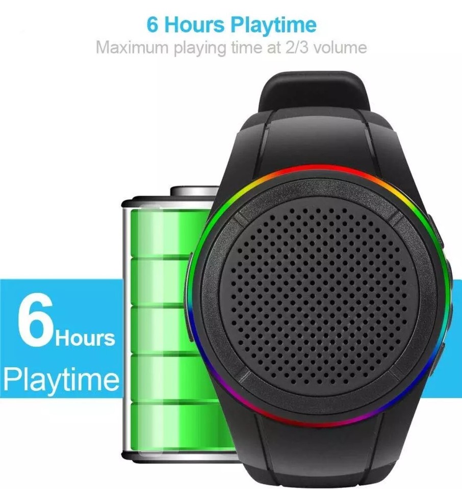 Wireless BT Speaker Watch | eBay