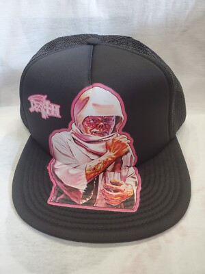 Metal Head Black Death Thrash Colors Leper Trucker Hat Snapback ...
