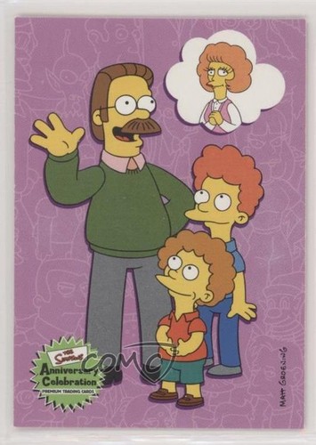 2000 Inkworks The Simpsons Ned Flanders Maude Flanders The Flanders #37 ...