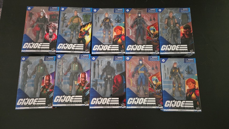 Gi Joe Classified Huge Lot (rare variants included) | eBay