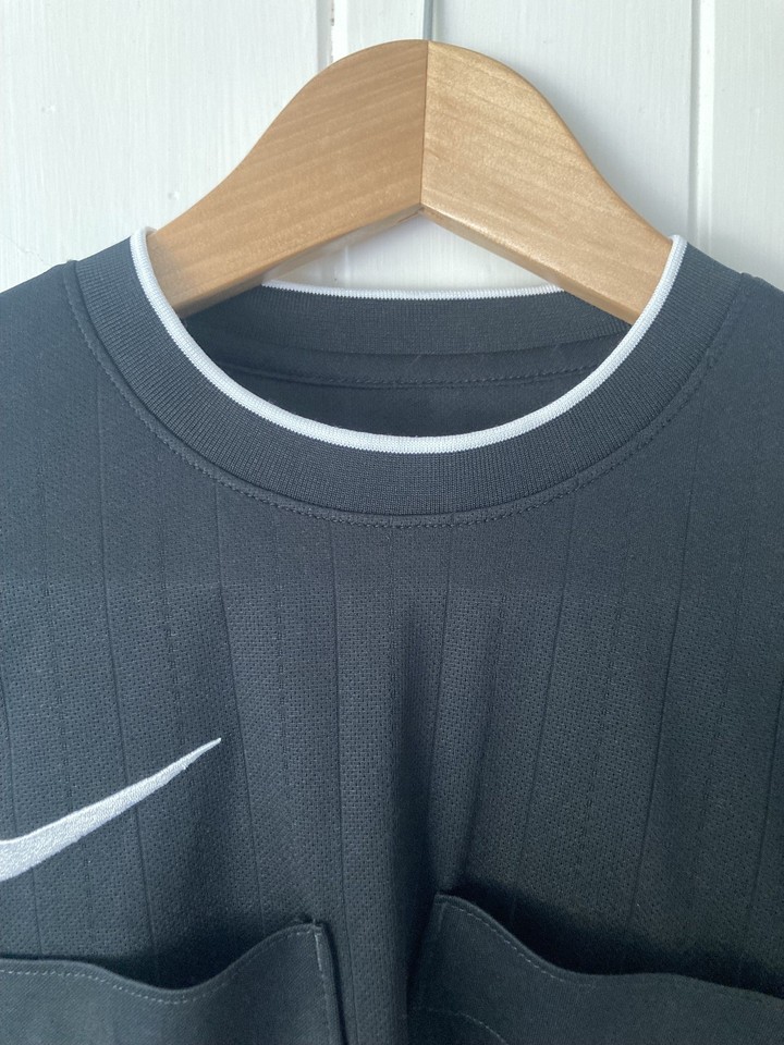 Nike Dry-Fit Referee Match Official Shirt - Football - Medium - Black | eBay UK