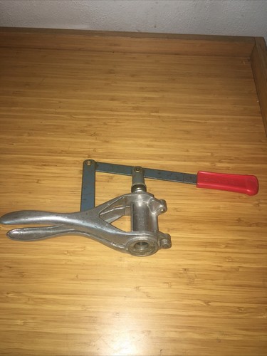 Vintage Sanbri Wine Bottle Lever Corker Works Great Red Handle Fast ...