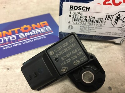 Genuine Vauxhall Vivaro Renault Trafic Boost Pressure Sensor MAP ...