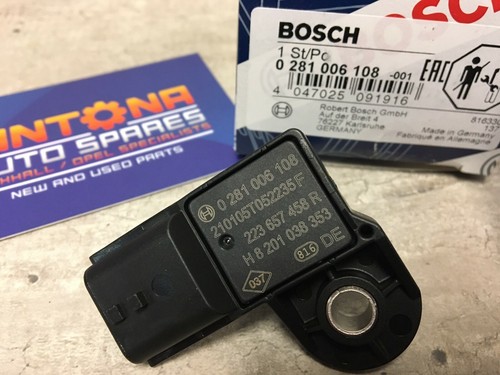 Genuine Vauxhall Vivaro Renault Trafic Boost Pressure Sensor MAP ...