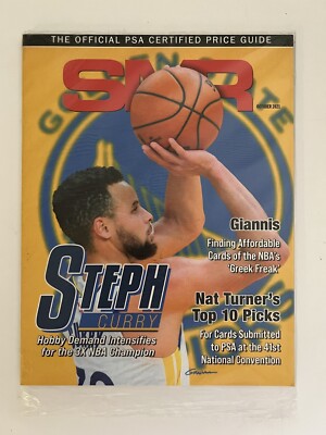 SMR Magazine October 2021 Steph Curry PSA Market Report Price Guide New ...