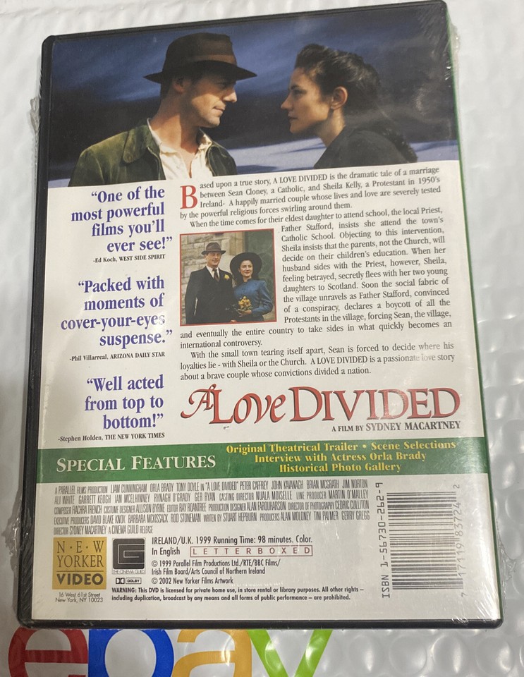 A Love Divided (DVD, 2002) “New” 717119837242| eBay