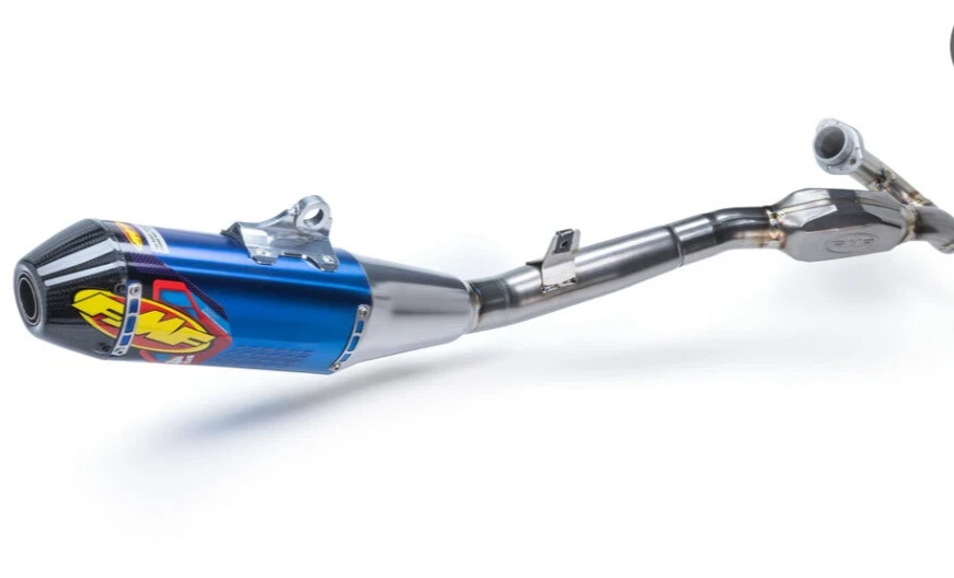 FMF Factory 4.1 Full System Exhaust Pipe 25+ Kawasaki KX250F KX250 ...