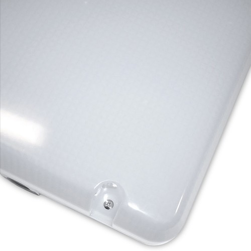 LED Wall Light Emergency 16 Watt LED Bulkhead Square Black Base ...