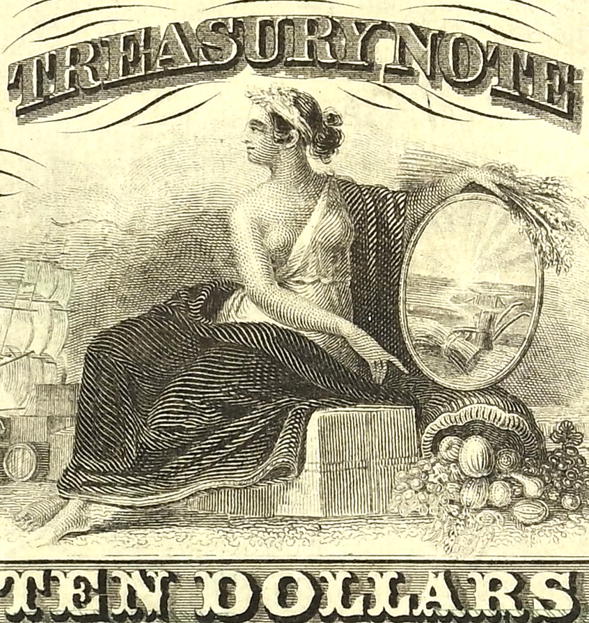 VA $10 RICHMOND Virginia Treasury Note Oct 15th, 1862 PMG ChVF 35 EPQ ...