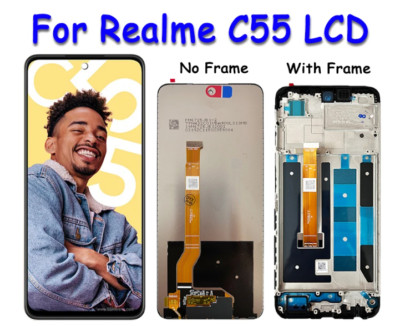 For OPPO Realme C55 RMX3710 Display Touch Screen LCD Digitizer ...