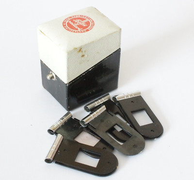 Set of 5 Paillard Bolex H16 Non-Reflex Movie Cameras Filter Holders ...