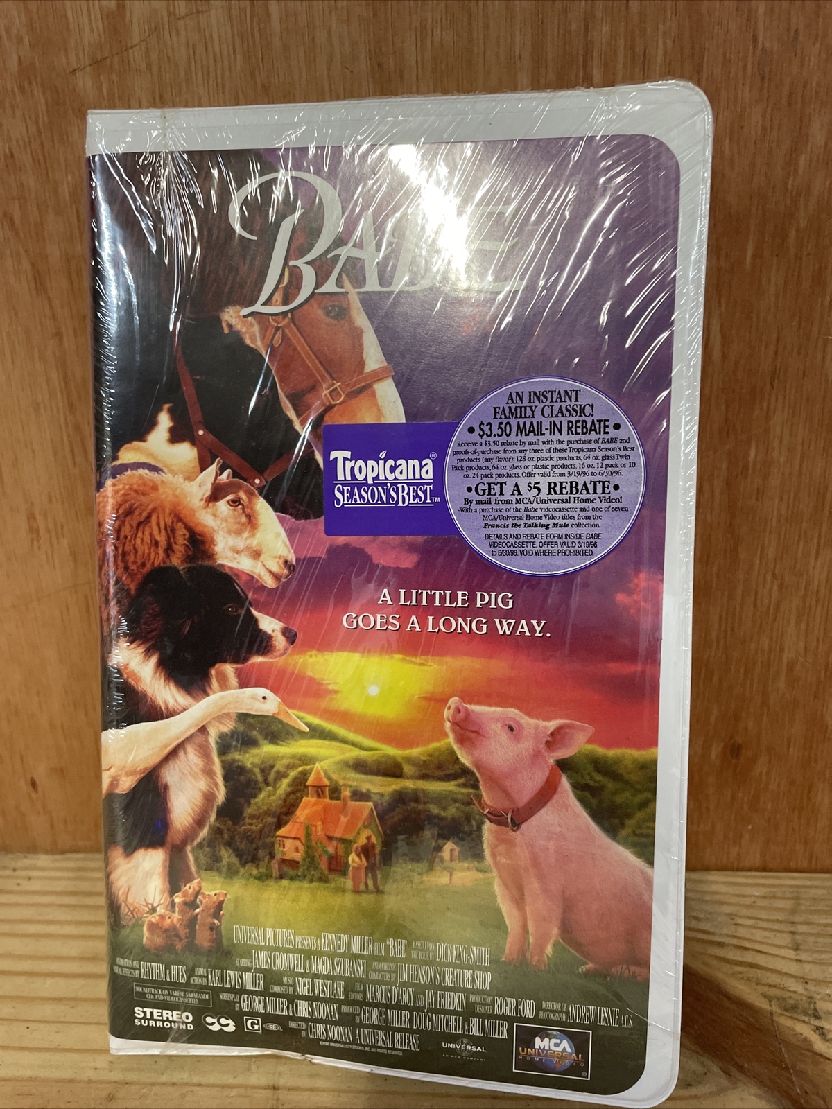 Babe (VHS, 1996) for sale online | eBay