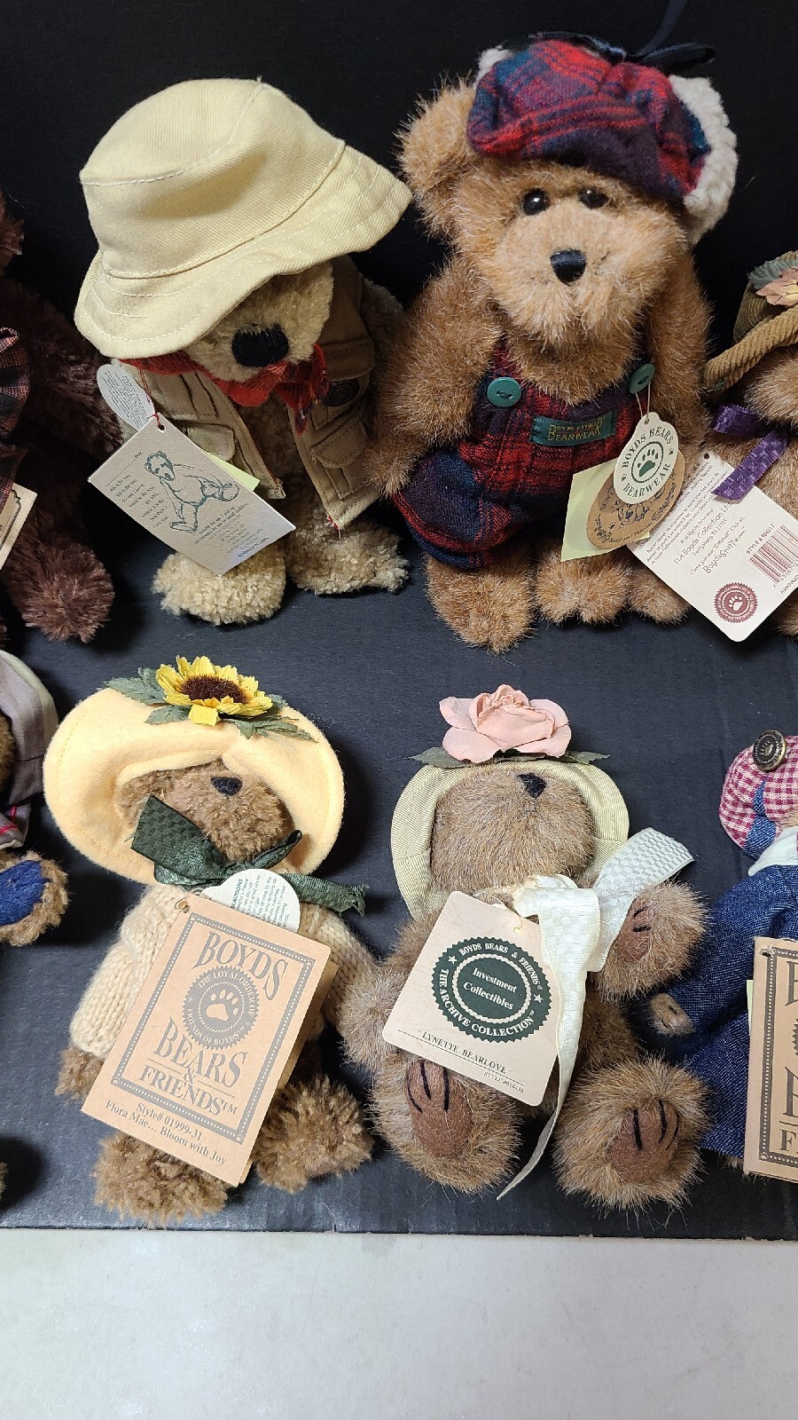 BOYDS Bears Lot Of 20 Bears NWT Stuffed Clothed (Retail Value Whole Lot ...