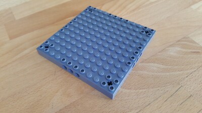 1 Neu-dunkelgraue Lego Technik Grundplatte, Größe 12x12 (52040) (S122 ...