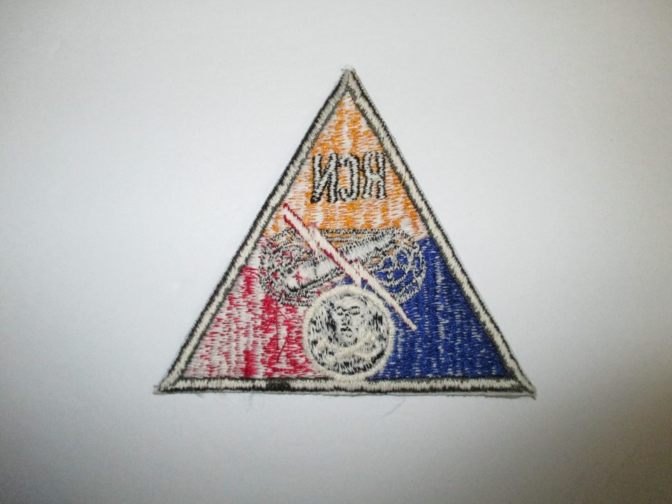 e4715 Korean War US Army Armored Tank Battalion Triangle RCN 32 Recon ...