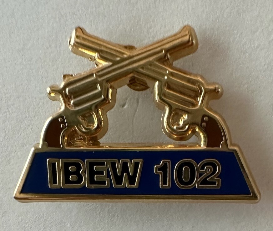 IBEW Local 102 Lapel pin Paterson, NJ | eBay