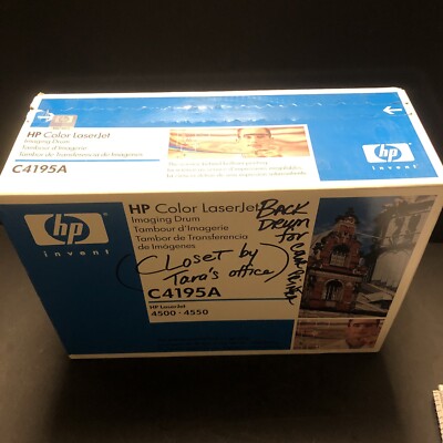 New HP C4195A Genuine Color LaserJet Drum Kit for Series 4500-4550 ...