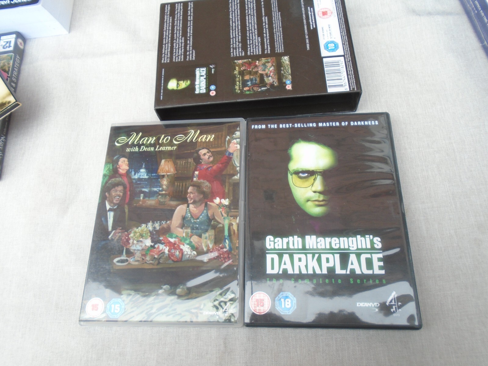 Man To Man With Dean Learner/Garth Marenghi's Darkplace (DVD, 2007) for ...