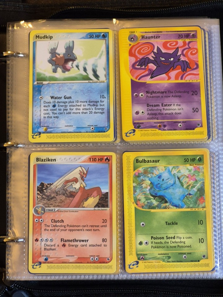 120 E Reader Vintage Pokemon Card Lot Aquapolis Sandstorm Expedition ...