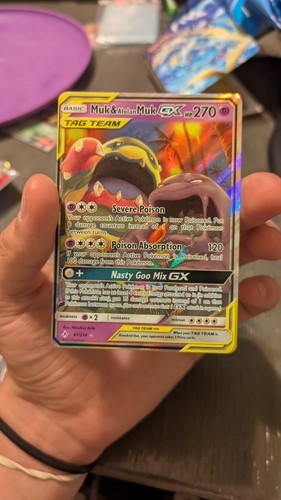 Muk & Alolan Muk GX 61/214 – Tag Team Ultra Rare – Pokémon TCG – NM | eBay