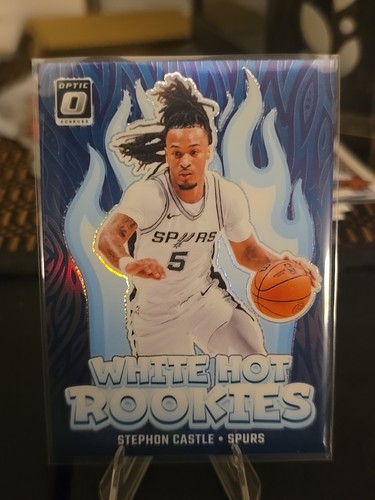 2024-25 Panini Donruss Optic Stephon Castle #6 Purple White Hot Rookies ...