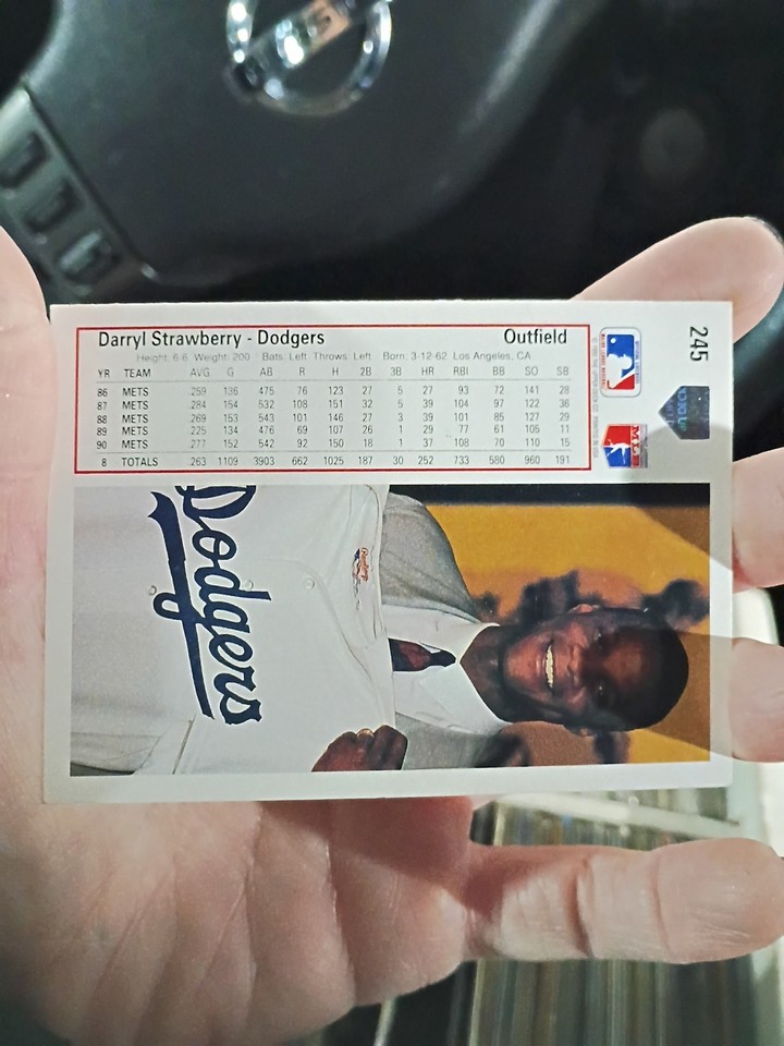 1991 Upper Deck - Darryl Strawberry #245 | eBay