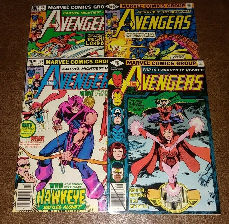 Avengers 145 - 235, Annual 9 (individual Bronze Age issues) | eBay