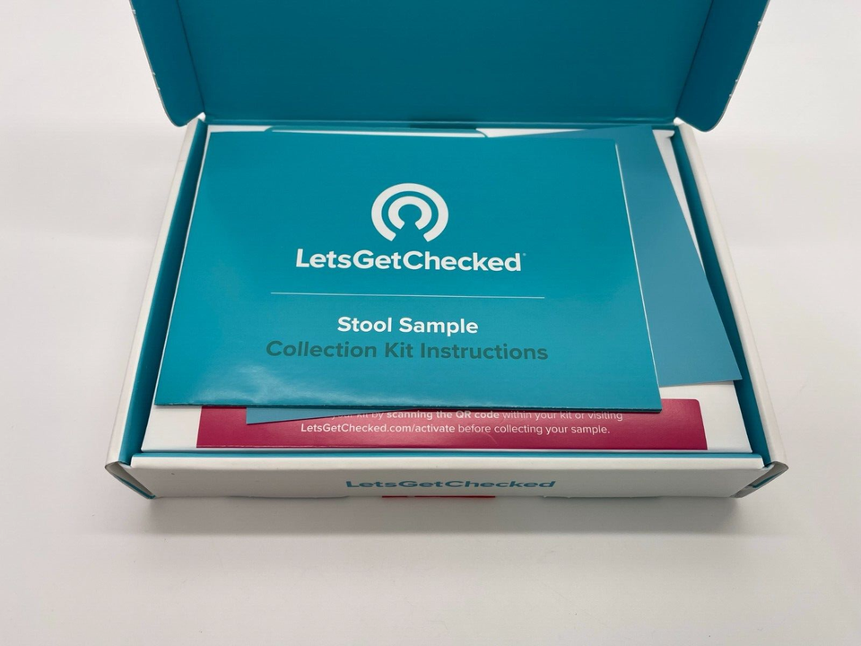 Lets Get Checked Bowel Fit Home Stool Sample Collection Kit. 4-1-24 | eBay