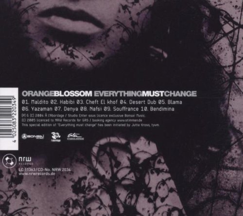 Orange Blossom Everything Must Change (2004) (CD) | eBay
