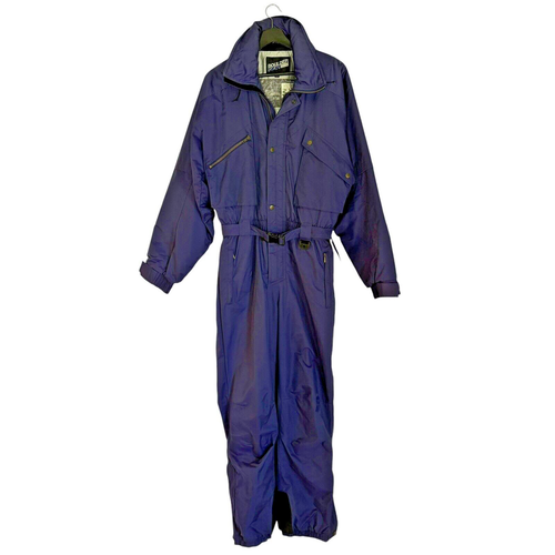 Boulder Gear Ski Suit One Piece Snowsuit Shell Snow bib Purple MEDIUM ...
