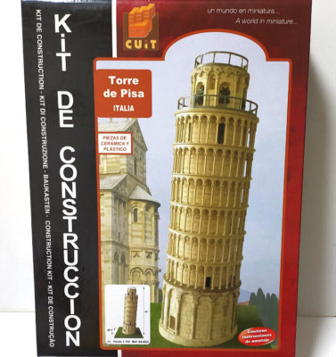 CUIT BLOCK 1:160 KIT IN CERAMICA TORRE DI PISA ALTEZZA 35 cm ART 03.653 ...
