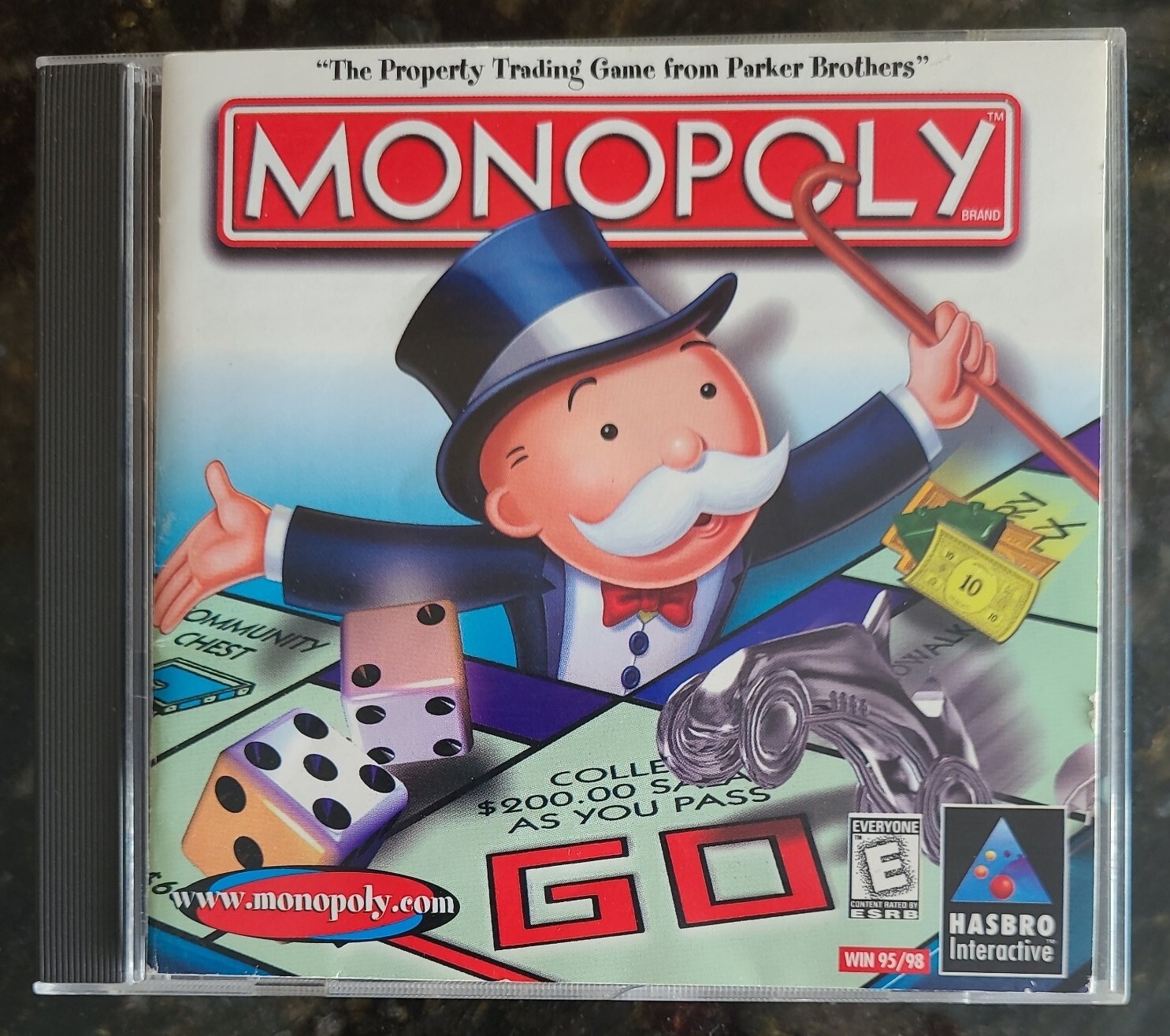 Monopoly PC CD-rom Windows 95/98 (1999, Hasbro Interactive) Game W ...